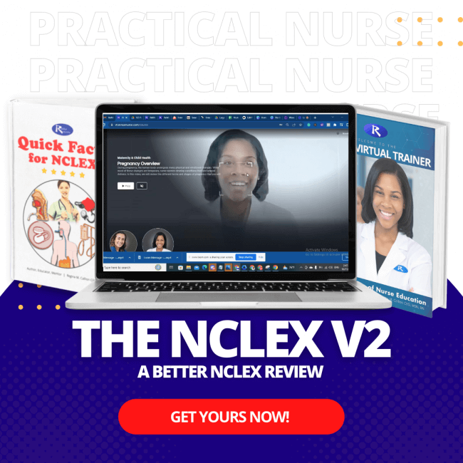 NCLEX-PN V2 Trainer - ReMar Review NCLEX Virtual Trainer by Regina MSN, RN